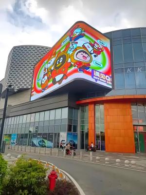 China P6.67mm Outdoor Led Video Screen Outdoor Video Display Boards 8pcs Module for sale