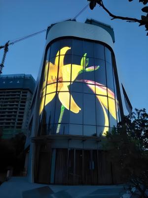 China P8 Clear Led Display Transparent Led Wall Display With Modular Design for sale