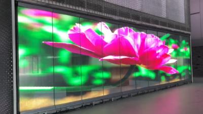 China Geavanceerd kristaldoorzichtig LED-scherm met dubbele functionaliteit Te koop