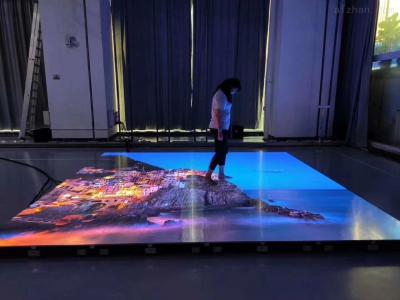 China P2.5 Led Stage Floor Illuminated Dance Floor High Brightness Spill Resistant for sale