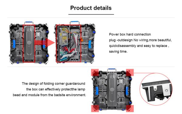 Quality P2.604mm Outdoor Rental LED Screen Waterproof Versatile Novastar control system for sale
