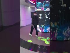 P1.56 LED 댄스 플로어 풀 컬러 RGB 고해상도 IP65 250*250mm 모듈 크기