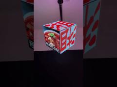 energy efficient p3.91 cube led video wall magic cube led display