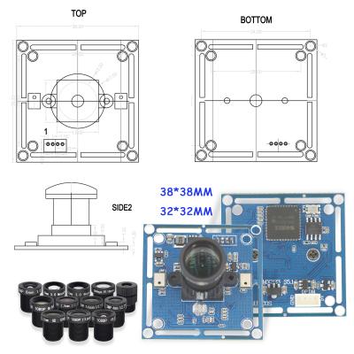 China OEM IMX323 Telephoto Lens Camera Module 1080P WDR  Mini USB Camera 2megapixel for sale