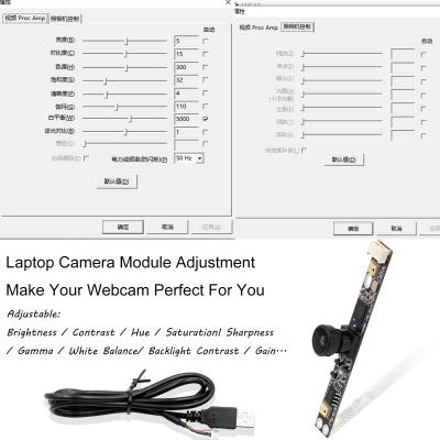 China OEM OV3660 120 Degree Infrared Fisheye Camera Module 0.3MP Laptop USB Camera for sale