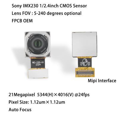 China OEM 21MP OIS IMX230 Camera Module HDR Autofocus 4K For Smartphone Tablet Camera for sale