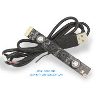 China OEM USB Binocular Camera Module 2MP+2MP with 1080P HD RGB and Infrared Imaging for 3D Face Recognition for sale