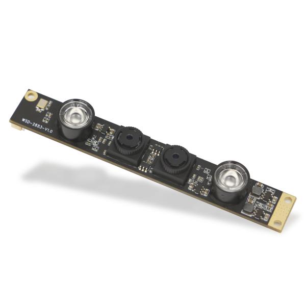 Quality OEM USB Binocular Camera Module WDR UVC HD 2MP RGB Iris 3D Face Recognition for sale