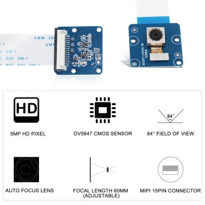 China 5MP Raspberry Pi Camera Module FF MIPI CSI CMOS Sensor OV5647 Camera Module For DIY Projects for sale