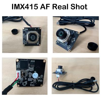 China IMX415 8MP 30FPS AF 4K HD Distortion-free USB Camera Module for Document Scanning for sale