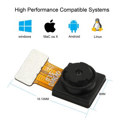 China HZ 3MP FF MIPI Camera Module CSI DVP 120 Wide Angle USB OV3660 Camera Module for sale