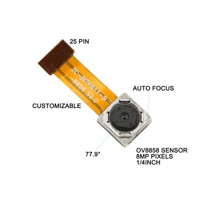 China OV8858 MIPI 8MP Camera Module 30FPS HDR CMOS Sensor 4K For Phone Camera for sale