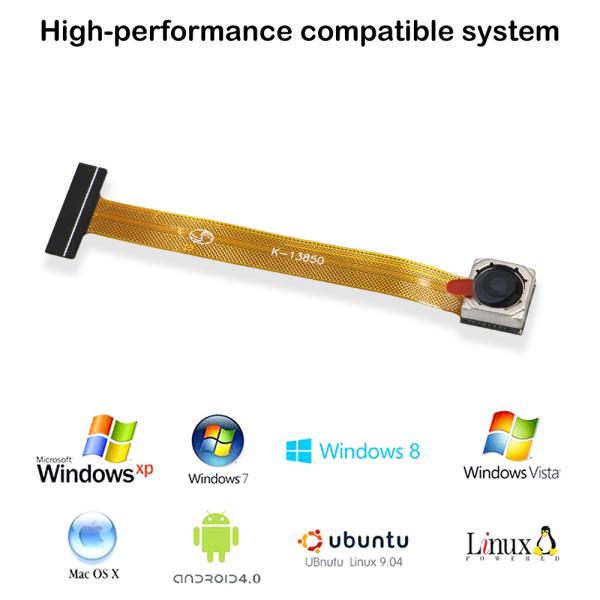Quality 13MP OV13850 Camera Module 80 Degree Wide Angle For Mini Smartphone MIPI Camera for sale