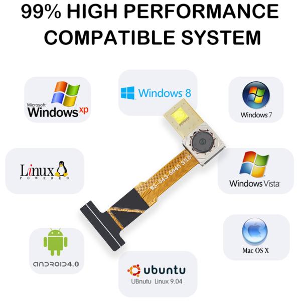 Quality 5MP HD OV5645 Camera Module 2K 1 / 4 Inch Medical Scanner DVP Camera Module for sale