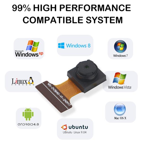 Quality OEM 3MP OV3640 HD Camera Module FF 1080P MIPI Wide Angle For Smartphone Camera for sale