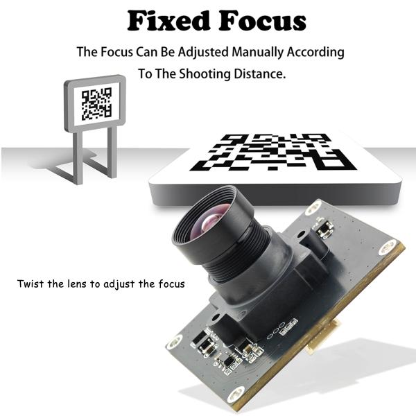Quality AR0234 1080P 95FPS Global Shutter Camera Module 120 Degree Distortion Free USB for sale