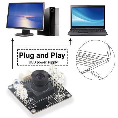 China AR0230 Infrared USB Camera Module 850nm IR CUT Led Wide Angle Camera Module for sale