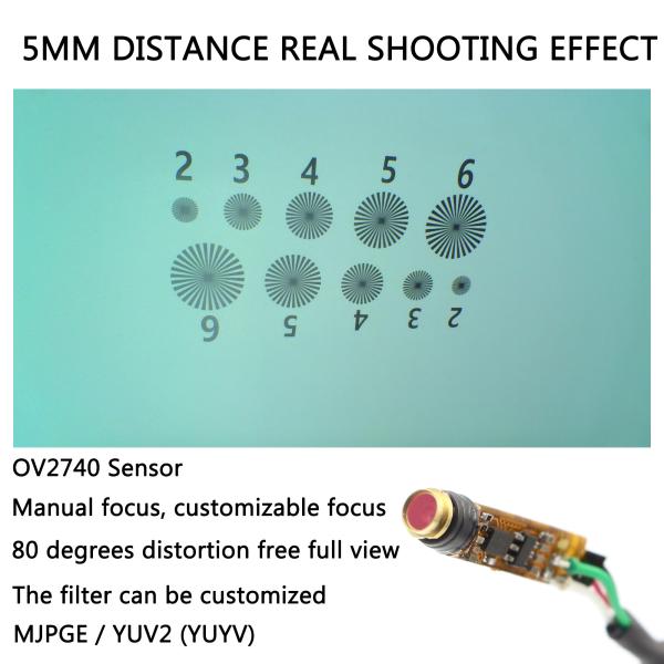 Quality 5.5mm OV2740 1080P USB Camera Module 60FPS 140 Degree Medical Endoscope Camera for sale