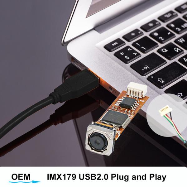 Quality OEM 8MP 4K IMX179 Endoscope Camera Module AF Wide Angle USB Full HD for sale