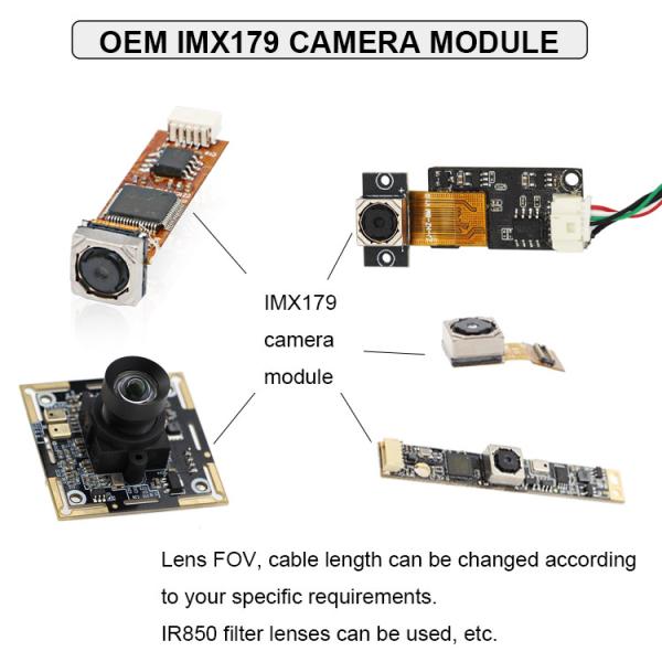 Quality OEM 8MP 4K IMX179 Endoscope Camera Module AF Wide Angle USB Full HD for sale