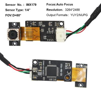 China OEM 8MP IMX179 Full HD Camera Module 4K USB CMOS For Document Scanning Camera for sale