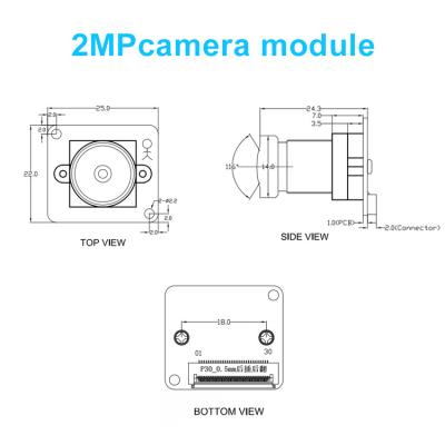 China IMX290 Raspberry Pi Camera Module 0.001 Lux Low Light 120dB For Home Security for sale