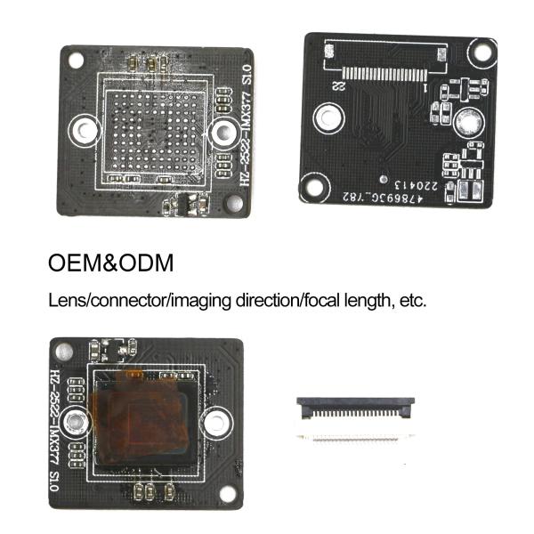 Quality 12MP IMX377 HDR MIPI Camera Module FF 4K MIPI CSI M12 Lens Drone Wide Angle for sale