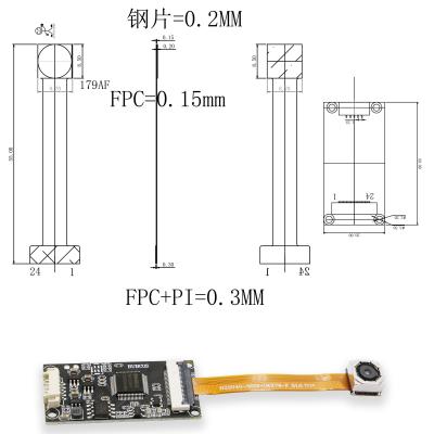 China Split IMX179 8MP USB Camera Module 1080P Face Recognition Camera Module for sale
