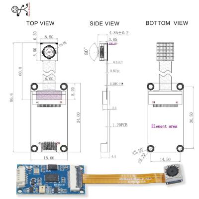 China OEM 5MP OV5640 USB Camera Module AF PC Multimedia CMOS Camera Module for sale