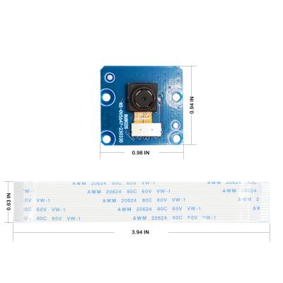 China 5MP MIPI Camera Module OV5647 Raspberry Pi Camera Module FF 1080P Wide Angle MIPI CSI for sale