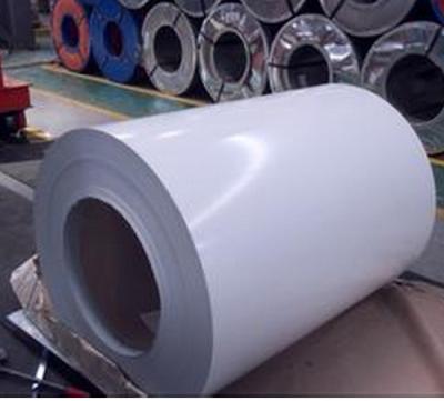 China Witte Ral 9003 Vooraf geverfte Staalrol voor Staaldak 0.5 mm PPGL Te koop