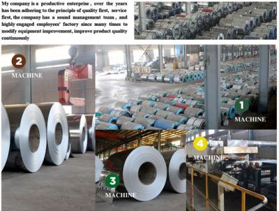Cina 0.7mm hanno galvanizzato la lamiera di acciaio nel grado 50 della bobina DX51D - zinco 150g ricoperto in vendita