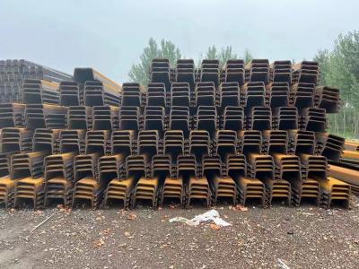Cina Laminato a freddo a caldo tipo Z U Palancole d'acciaio Palancole d'acciaio Buona tenuta all'acqua in vendita