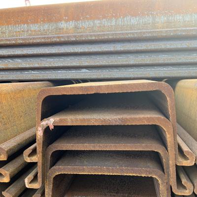 Cina Facile da trasportare Palancole in acciaio laminato a caldo da 10,5 mm / Mucchio a forma di U in vendita