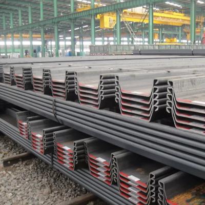 Cina Forte capacità di carico Palancola d'acciaio a forma di U laminata a caldo/Palancola d'acciaio in vendita