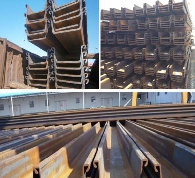 Cina Palancole di tipo U e tipo Z di buona durabilità / palancole per ingegneria in vendita