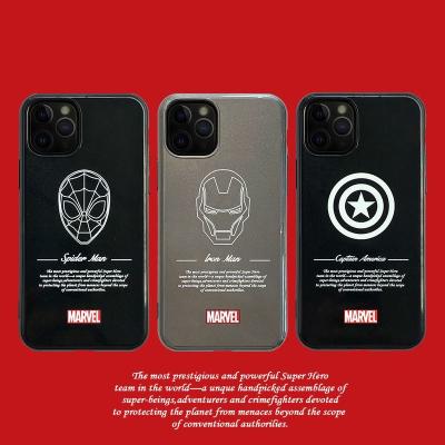 China Marvel Iron man, Spider man, Captain American Iphone 6-Iphone 11 pro max shell for sale