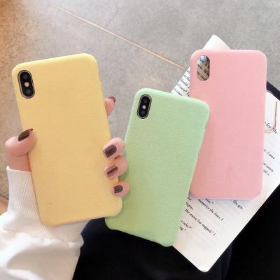 China Makaron pilose antler autumn and winter feel shell Iphone 6-Iphone 11 pro max shell for sale