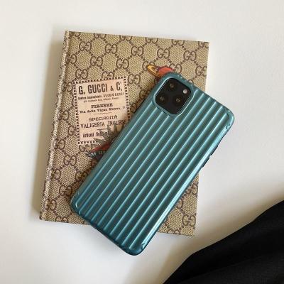 China luggage style dark green  Iphone 6-Iphone 11 pro max soft shell for sale