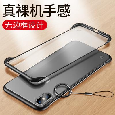 China frameless hard shell PC Iphone 6-Iphone 11 pro max soft shell for sale