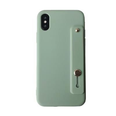 China Silicagel Wrist strap Iphone 6-Iphone 11 pro max soft shell for sale