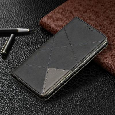China Diamond shape Retro solid color strong magnetic protective sleeve Huawei mate30/mate30pro/Mate30lite series phone for sale