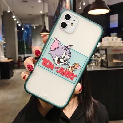 China Liquid luminous Tom & Jery shell for Iphone Iphone 11 pro max series phone for sale