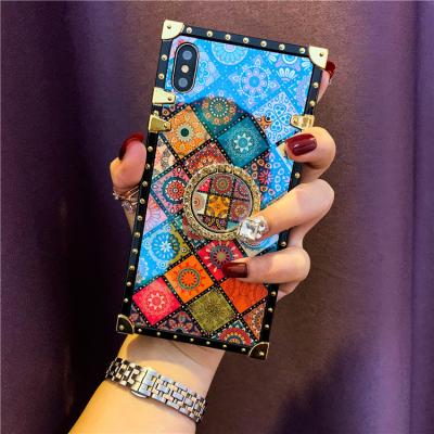 China Luxury Retro pattern case for Iphone/Huawei/Samsung/Xiaomi series mobile phone case for sale