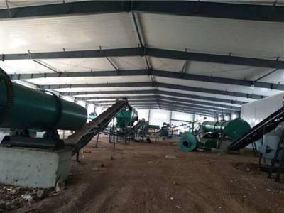 China Onder Organische de Meststoffenproductielijn van 10% door Biogasresidu for sale