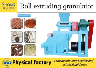 China No Drying Fertilizer Granulator Machine Of Double Roller Granulator For Fertilizer for sale