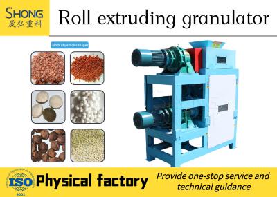 China No Drying Fertilizer Granulator Machine Of Double Roller Granulator For Fertilizer for sale