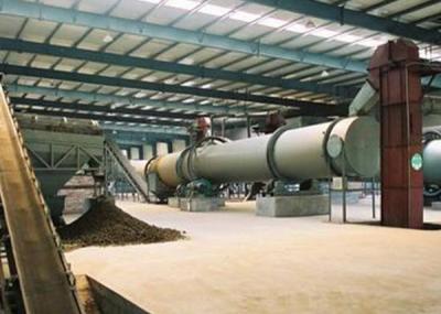 China Sheep Manure Organic Fertilizer Production Line 8t/H Automatic Batching for sale
