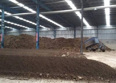 China Sheep Manure Organic Fertilizer Production Line 8t/H Automatic Batching for sale