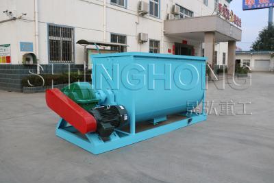 China Double Shaft Mixer Manufacture Fertilize Organic Manure Mixing Machine for sale